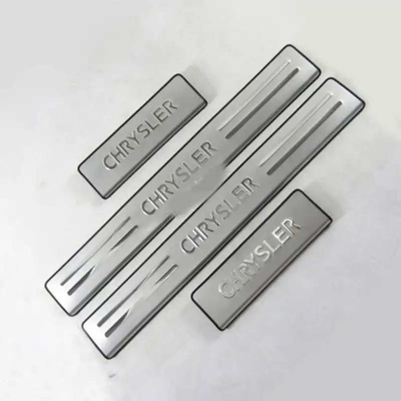 Stainless Steel Scuff Plate / Door Sill For Chrysler 300C SEBRING T&C ...