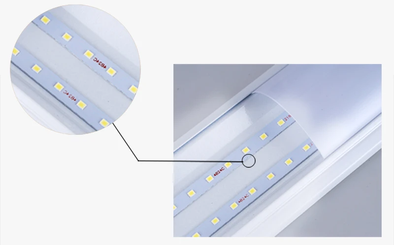 20W Tube Bar 600mm 60cm 2ft Wall Lamp Lights Replace Fluorescent Tube ...