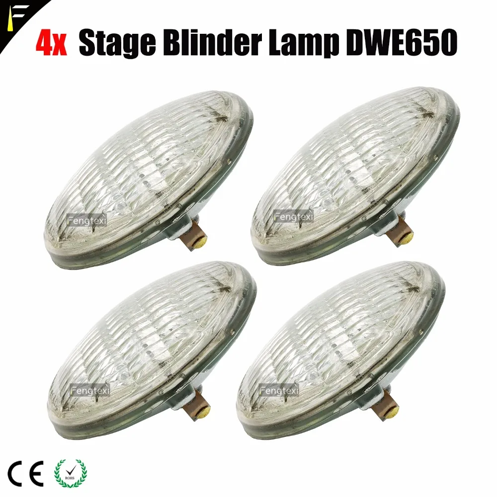 4x Par 36 120V/650W (DWE) Studio Blinder Matrix Lamp Bulb Source WW2/4/ ...