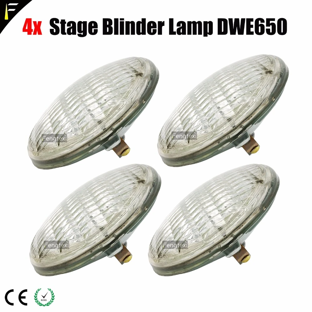 4x Par 36 120v/650w (dwe) Studio Blinder Matrix Lamp Bulb Source Ww2/4/ ...