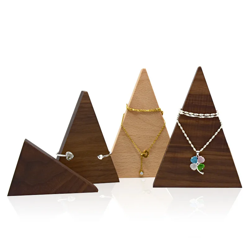 Pink Blue White Triangular Four-tiered Jewelry Rack,Jewelry Triangle ...