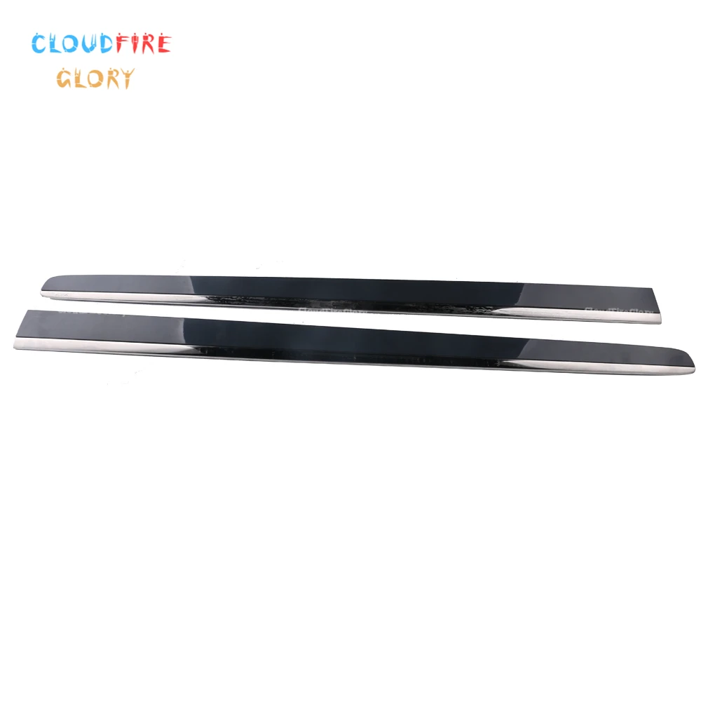 1646905162 1646905262 Pair Front LH+RH Door Moulding Trim For Mercedes ...