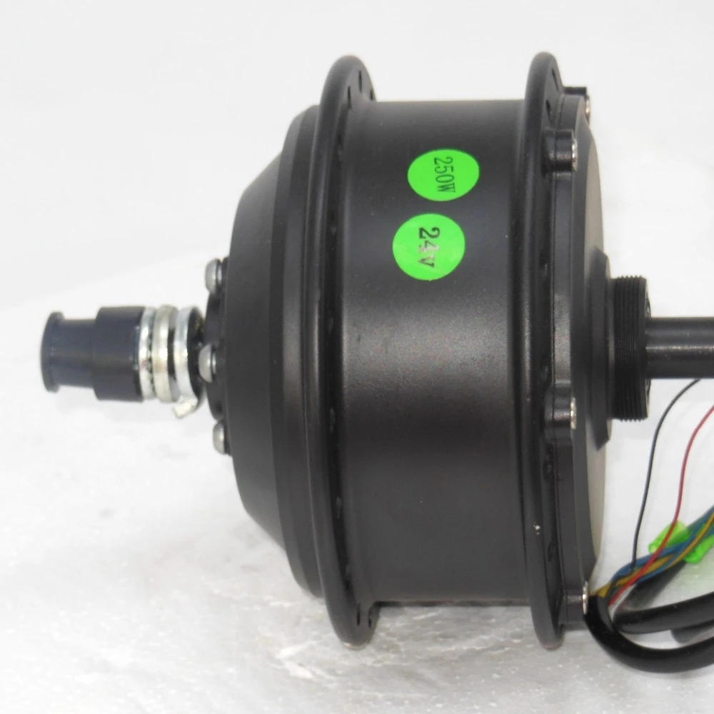 Evfitting Electric Bike 24v 250w Rear Wheel Geared Brushless Dc Motor ...