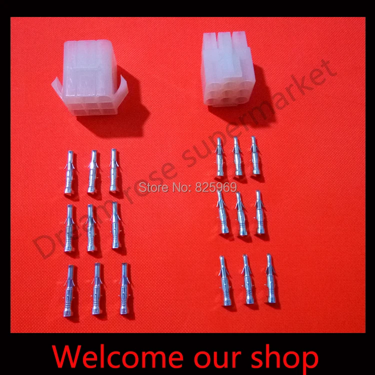 10sets-L6-2-2P-2-port-Terminal-6-2mm-pitch-Electrical-Connector-Kits ...