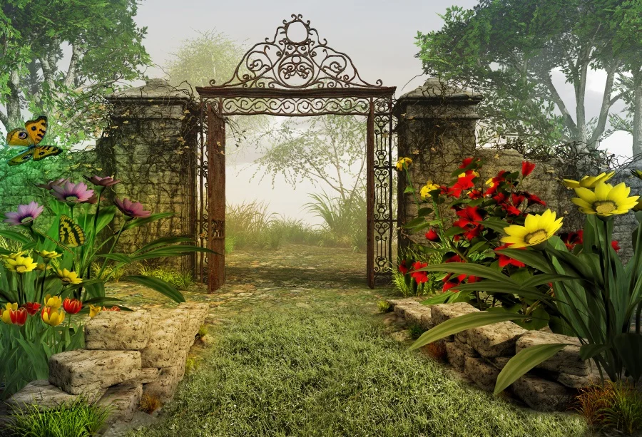 Garden Scenes Background