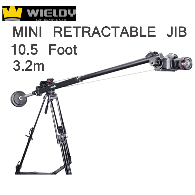 Wieldy Mini Retractable Jib 3.2m 10.5 Foot/ft Mini Retractable Portable ...