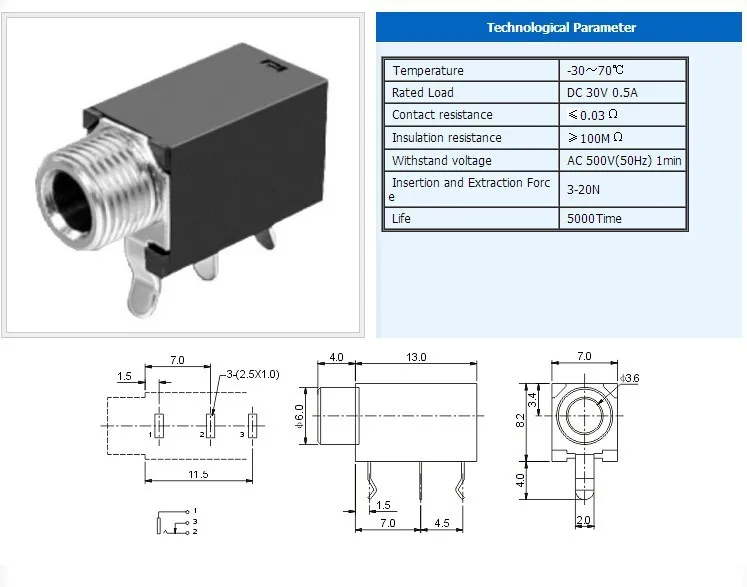 How to wire a 3.5mm jack for sct-013 current sensor | All About Circuits