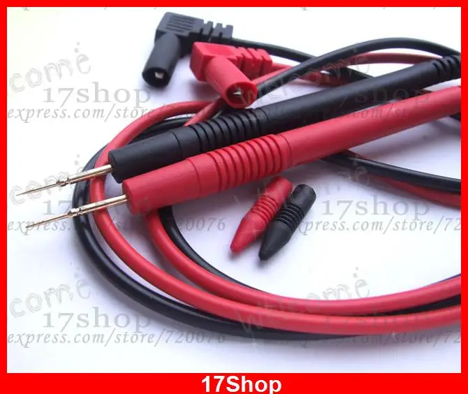 1 Pair Pcb Smt Ic Smd 4mm Banana Plug Multimeter Test Probes Cables ...