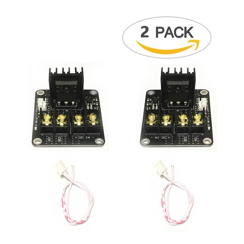 2pin Lead Anet A8 A6 A2 Heat Bed Power Module Expansion Hot Bed Mos