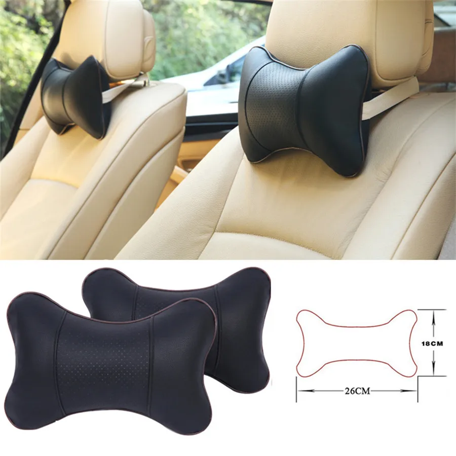Çift OTO Aksesuarları Parçaları Araba Koltuğu Kafalık Boyun Yastık ...