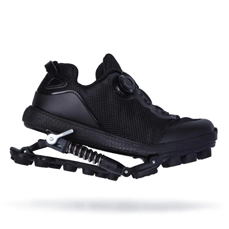 Sale Mechanical running shoes Bouncing Spring shock absorption running ...