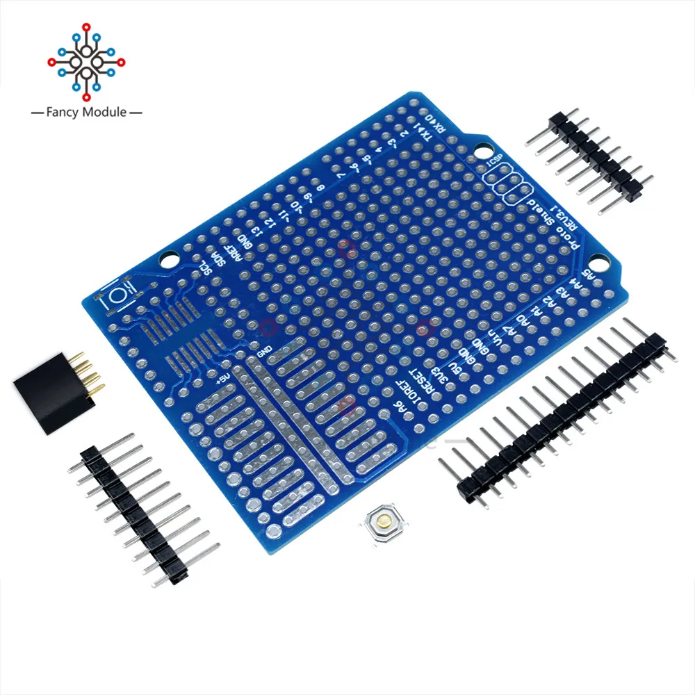 1-Set-Standard-Proto-Screw-Shield-Board-For-Arduino-Compatible-Improved ...