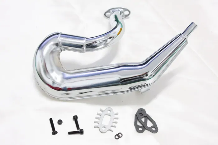 Dominator exhaust pipe Power boosting resonance pipe for ROVAN KM HPI ...