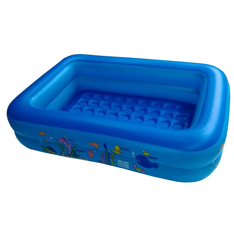 Hot Sale Blue Kids Plastic Swimming Pool 115X90X35cm|plastic swimming ...