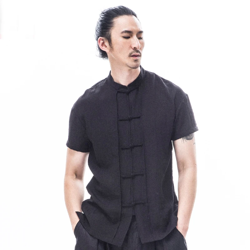 Fashion Tang Tai Chi Kung Fu Shirts Traditional Chinese Clothing Men ...