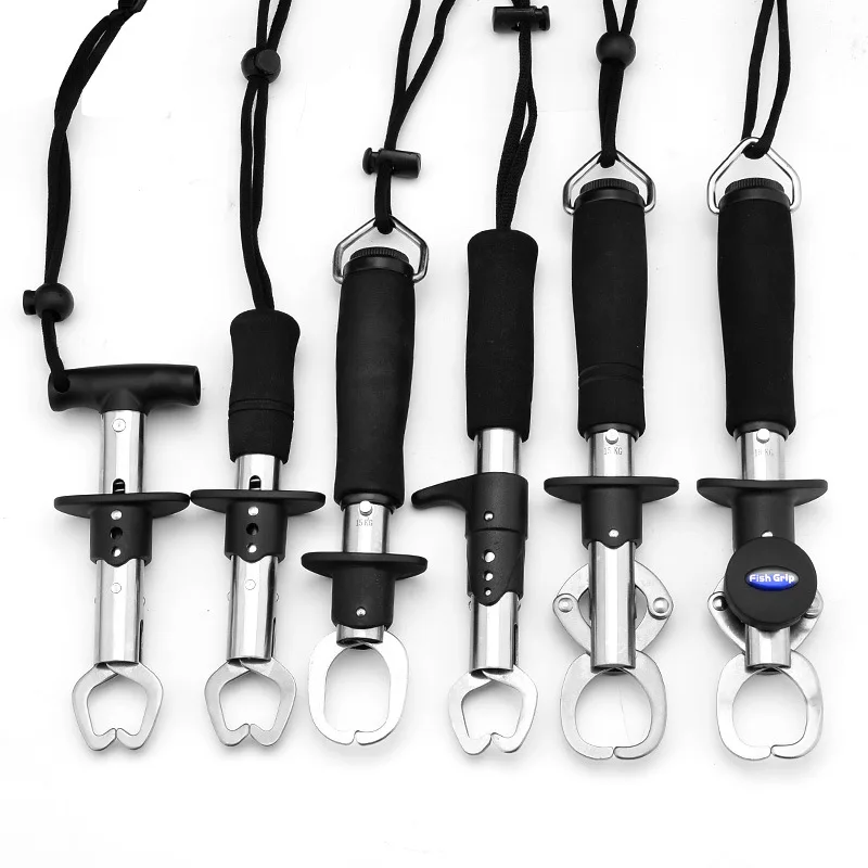 Stainless Steel fish gripper Fish Lip Control with Weight Scale & Ruler ...