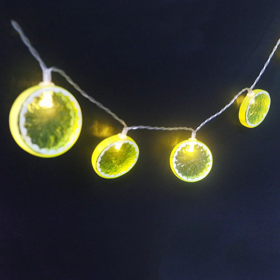 Lovely fruit lemon String Lights 3M 20 leds,Party Holiday light,fairy ...