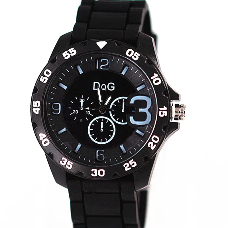 Relogio Masculino Watch men DQG brand Silicone quartz watch Men watches ...