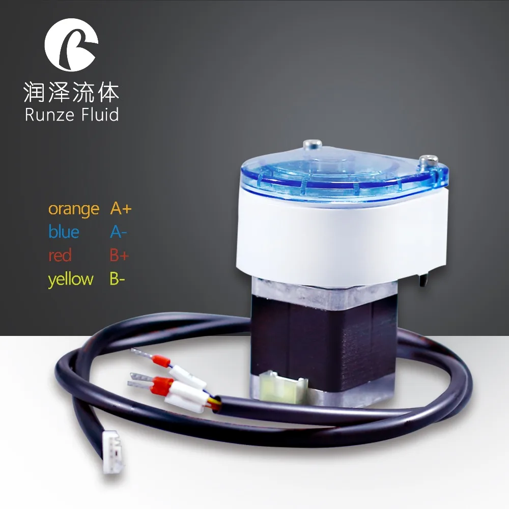 Small Flow Microfluidic Peristaltic Pump Low Viscosity Liquid Dispenser ...