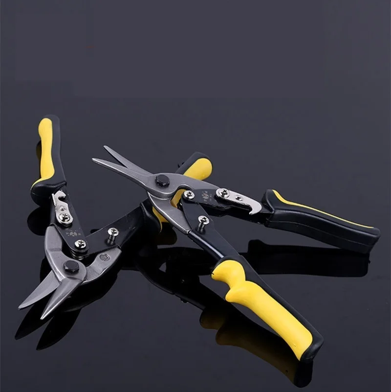 Stainless Steel Straight Head Aviation Scissors For Metalworking 10 ...