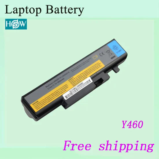 6600mah Y460 Laptop battery For LENOVO 57Y6440 L09N6D16 L09S6D16 ...