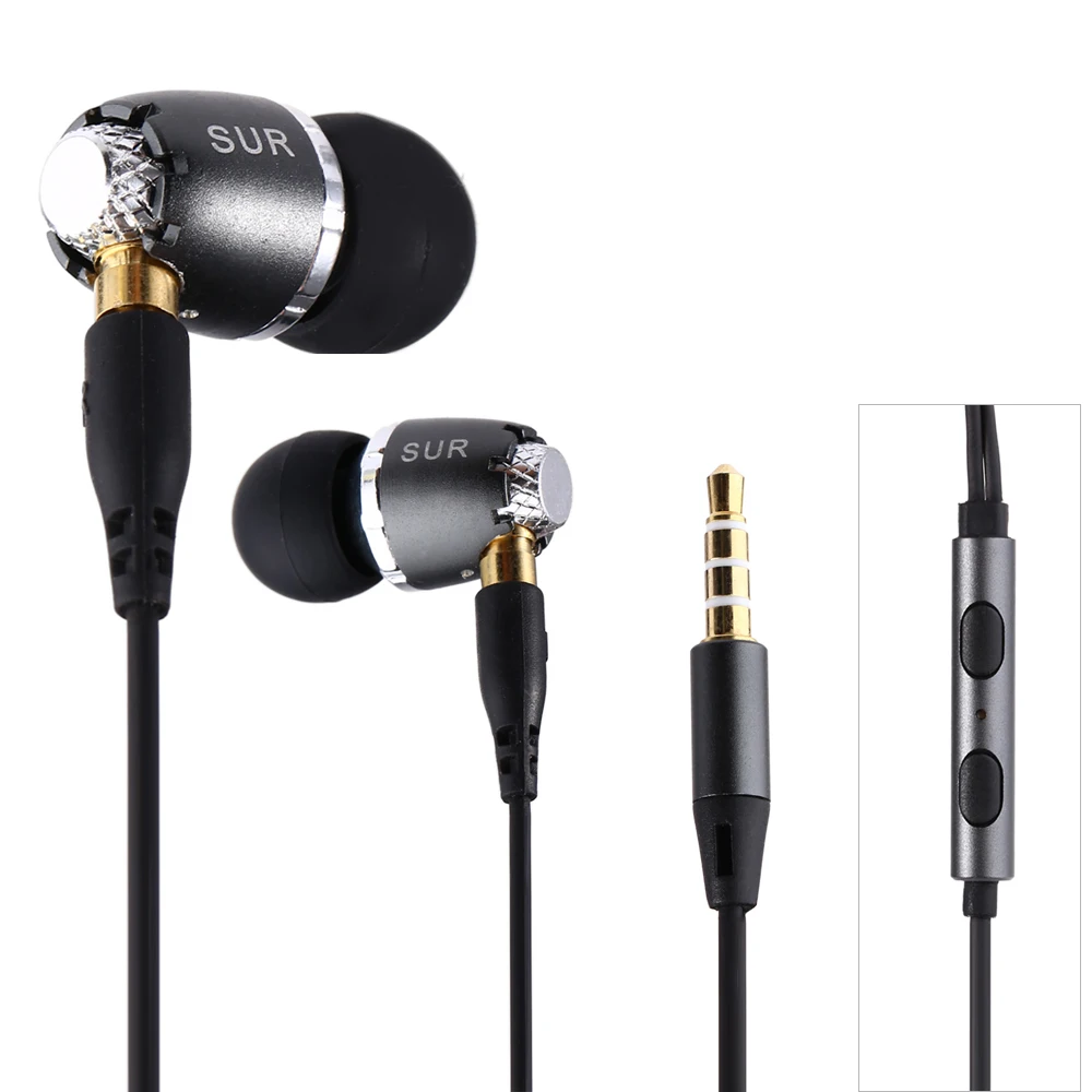 JBMMJ SUR S520 in ear Super Bass auriculares 3,5mm estéreo dinámico ...