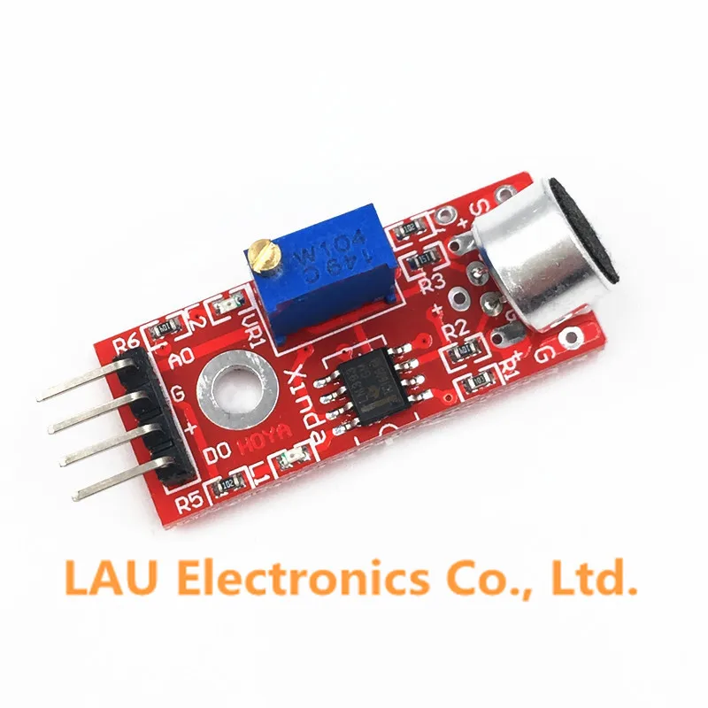 1pcs High Sensitivity Sound Microphone Sensor Detection Module For Avr Pic Ky 037 In Light Beads 