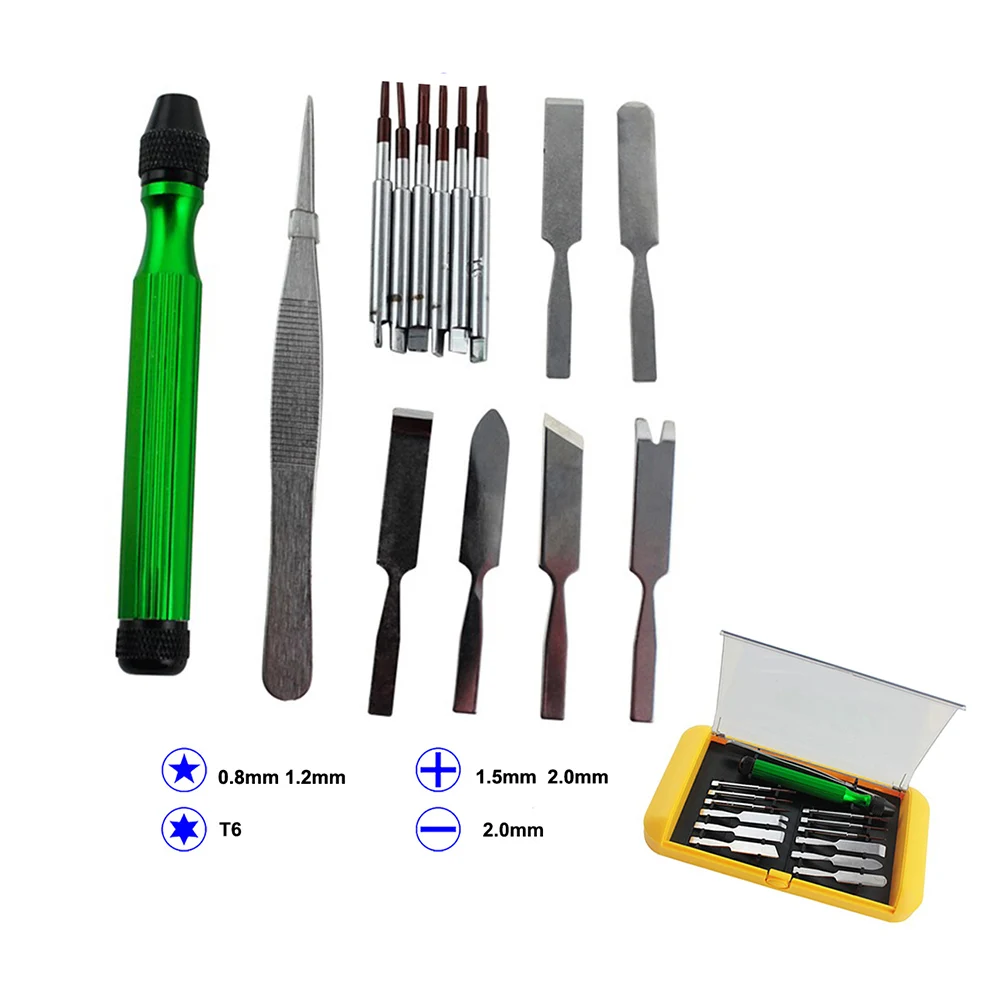 14Pcs BEST 302 Multi Tool Set Hand Tools Repair Opening Pry Tool Kit ...