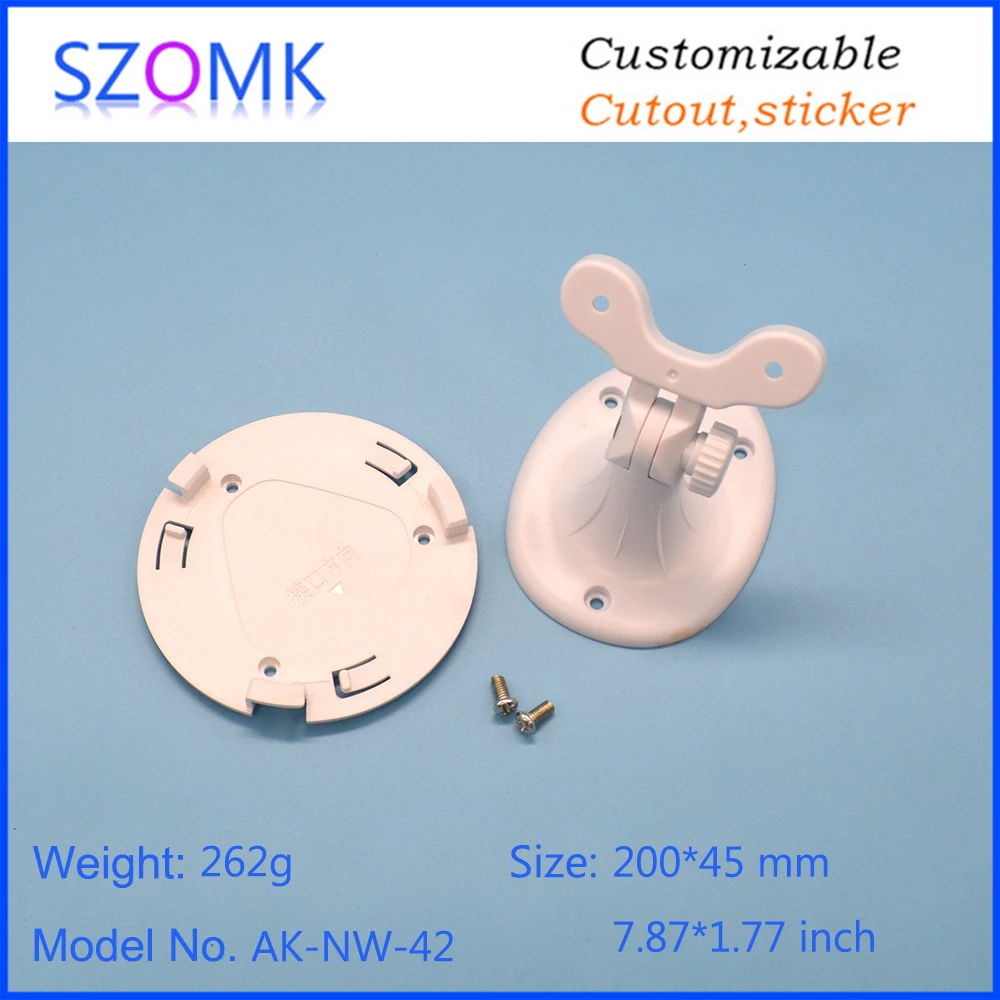 1 piece 200*45mm ceiling wifi network plastic box for electronics ...