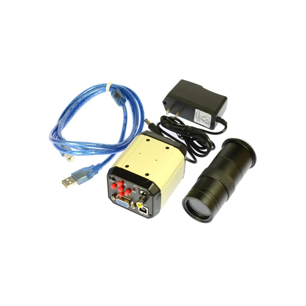 2.0MP USB Camera HD 3 in 1 Digital Industrial Microscope Video Camera ...