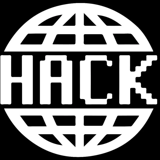 16X15.6CM HACK The Planet Originality Vinyl Decal Motorcycle Car ...