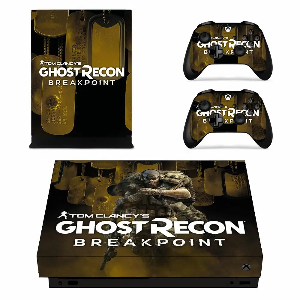Tom Clancy's Ghost Recon Breakpoint Skin Sticker Decal For Xbox One X ...