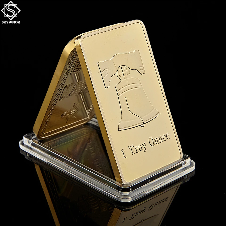 Liberty-Glocke-Bullion-Bar-Eine-Feinunze-999-1000-Feine-Replik-Gold ...