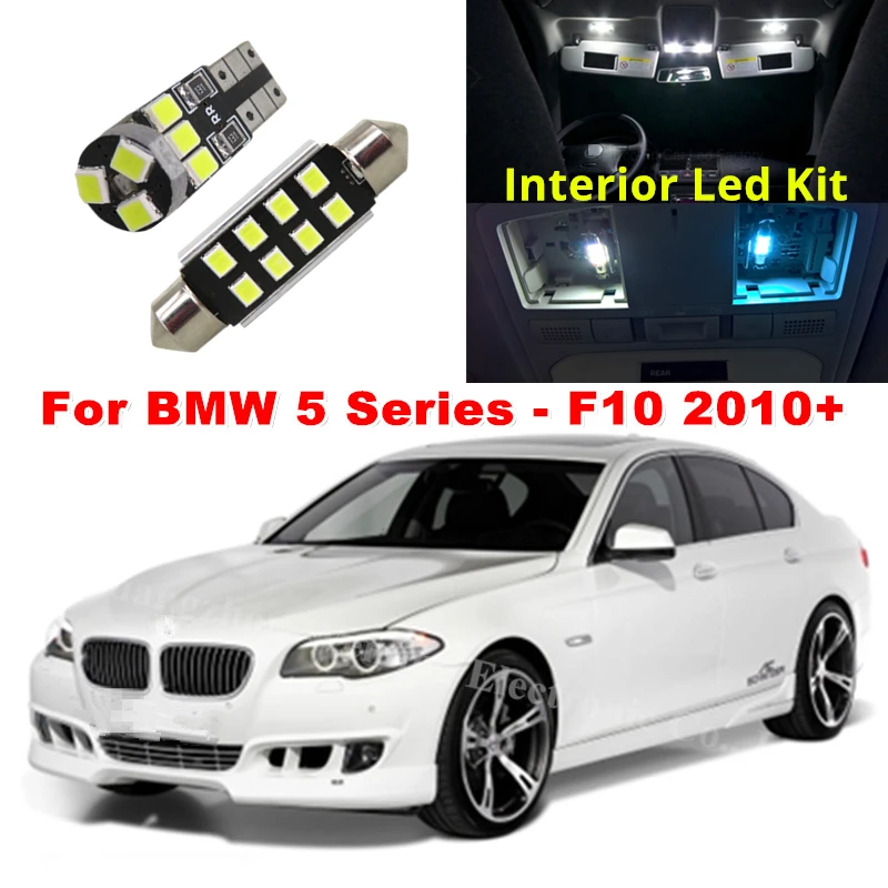 Wljh 19x White Canbus Dome Footwell Trunk Lighting Bulb Led Car ...