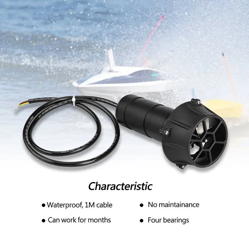 MI50 underwater 200m 5kg azimuth thruster POD ROV submarine RC boats ...