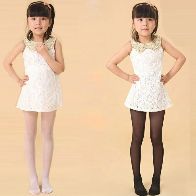 1pcs Cute Candy Color Solid Spandex Acrylic Girls Tights & Stocking ...
