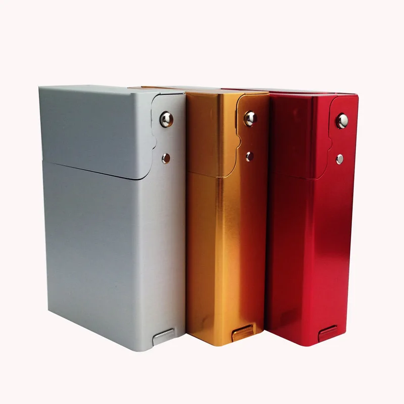 Open Cigarette Case Packing Aluminum Cigarette Case Tobacco Holder Box ...