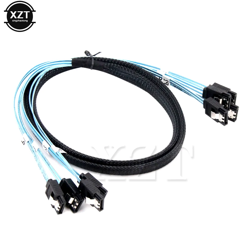 High Speed 6gbps Sata Cable Sas Cable For Server Serial Port Data Cord ...