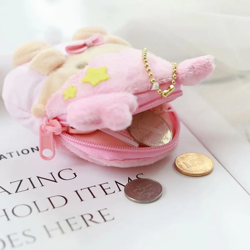 IVYYE Twin Star Melody Cinnamoroll Anime Coin Purse Cartoon Soft Change ...