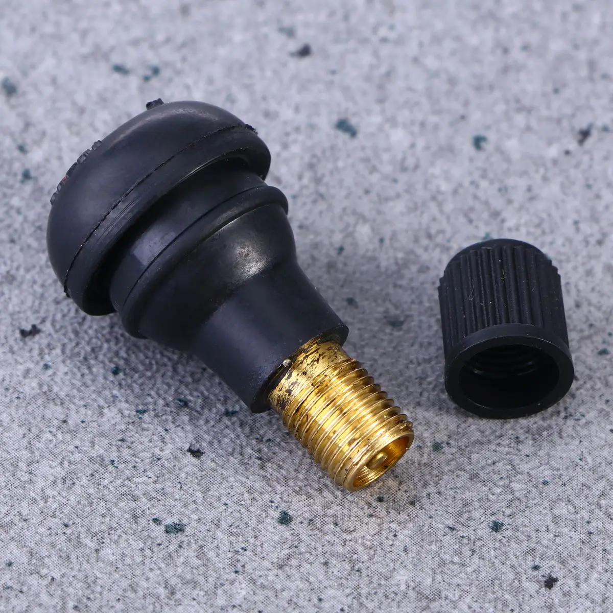 8 Pcs Black TR-412 Rubber Snap-In Valve Stems Tire Tyre Valve Stems Car ...