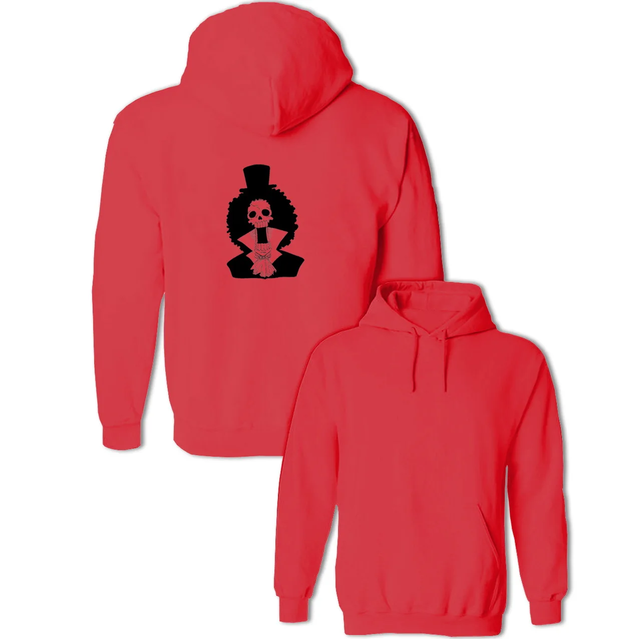 Brook Nami Tattoo Hoodie Cotton Sweatshirt | One piece Merchandise | Up ...