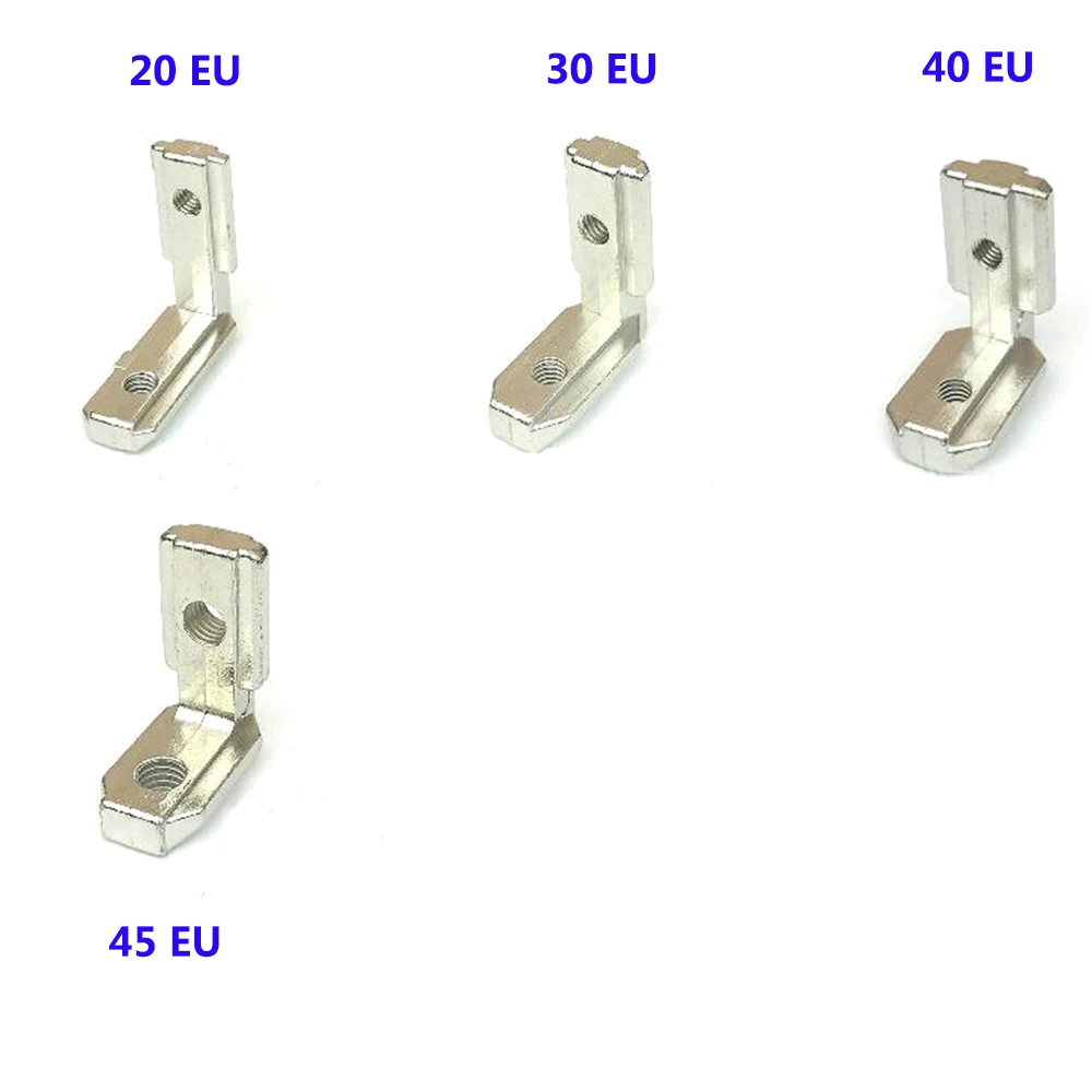 5pcs T Slot L-shape Aluminum Profile Interior Corner Connector Joint ...