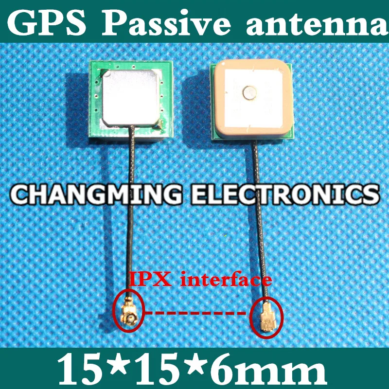 GPS Passive antenna 15*15*6mm With bottom extension cord IPX interface ...