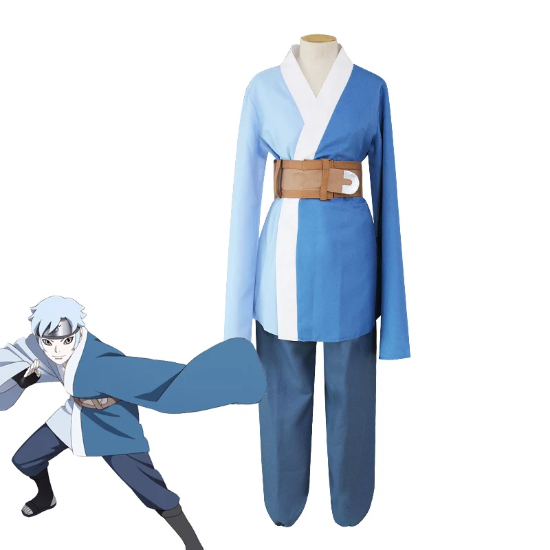 Japanese Anime Boruto Naruto The Movie Mitsuki Cosplay Costume Kimono ...