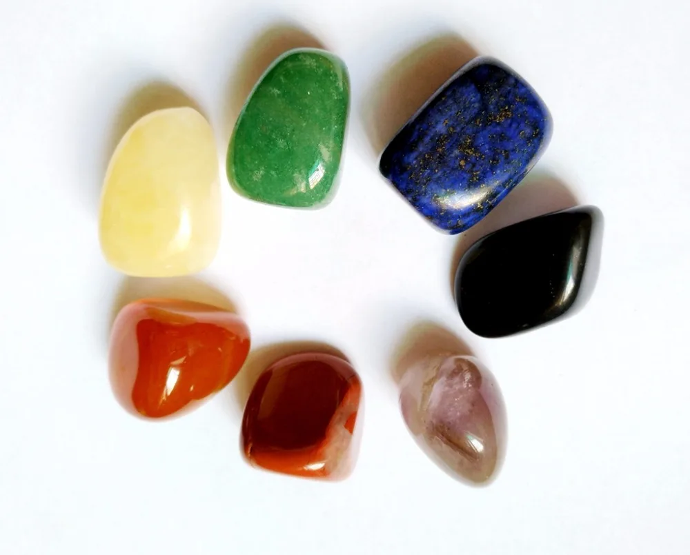 Craft Supplies & Tools 31g 7 pc Intention Stones Set A-3 Paper, Party ...