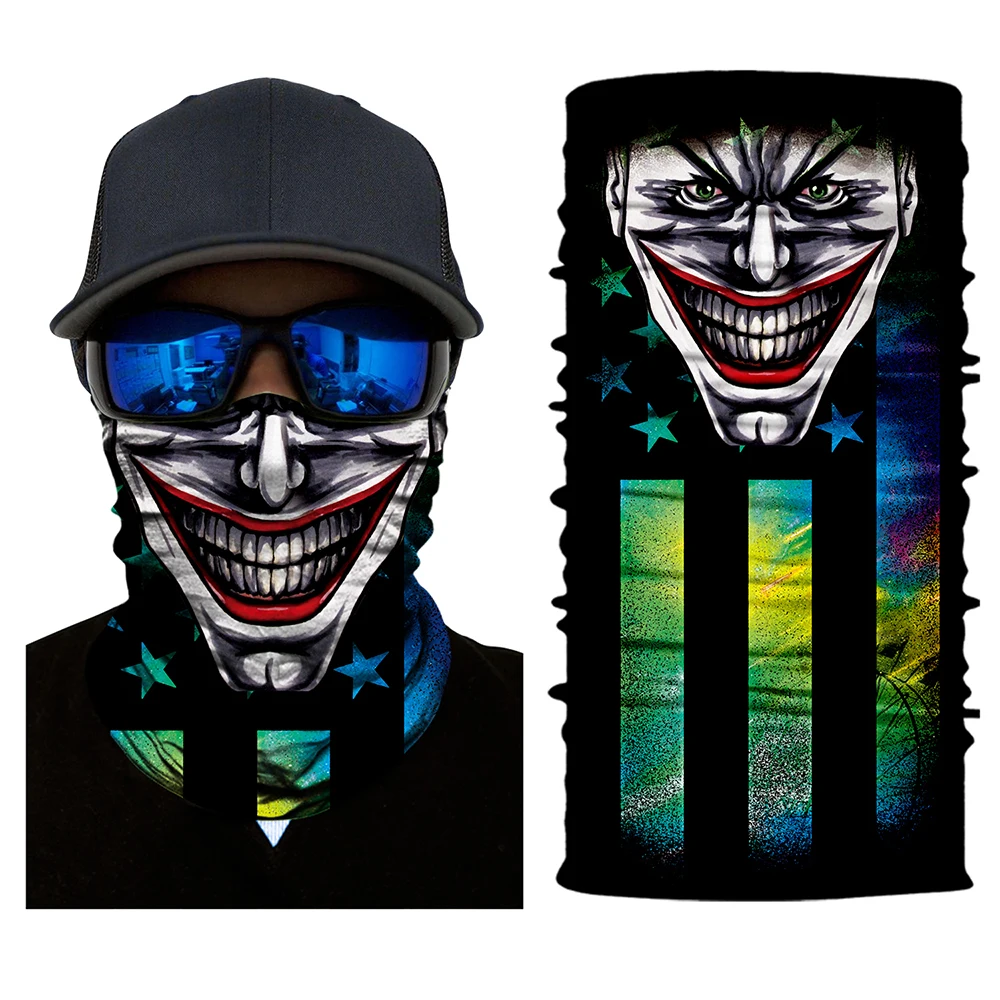 BJMOTO Birthday Halloween Festival Skull Face Shield Masks Horror Scary ...