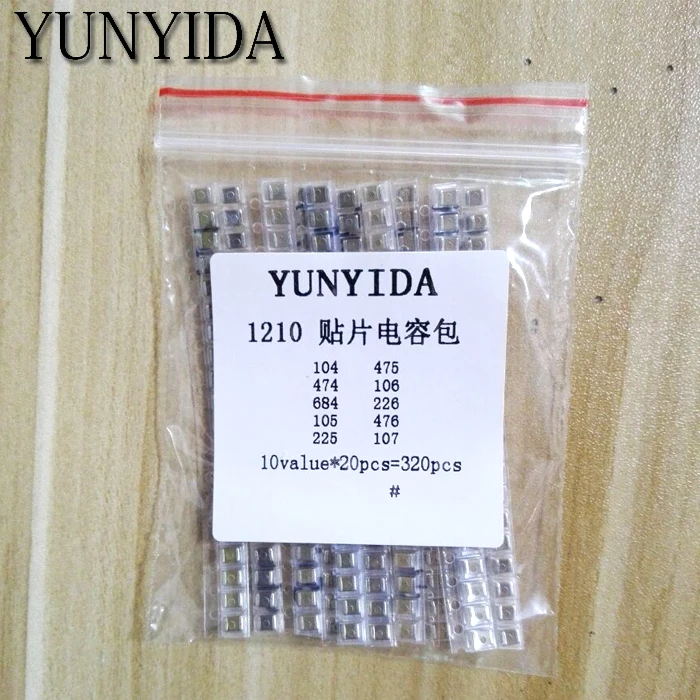 Kit-Variasi-Kapasitor-SMD-1210-10-Nilai-20-Buah-200-Buah-100nF-100UF ...