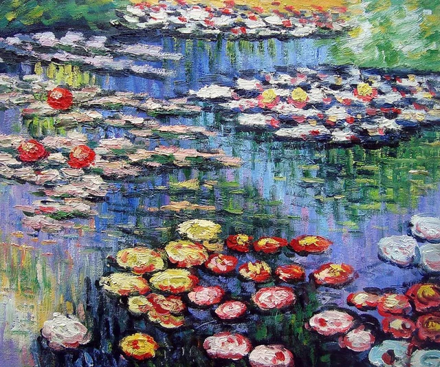 Pink Water Lilies Monet