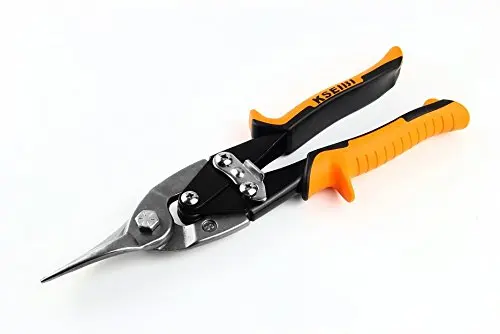KSEIBI 142025 Sheet Metal Aviation Snip Cutter 10 Inch Length 1 3/8 ...