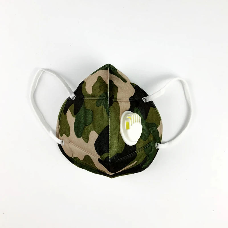 N95 Camouflage Folding Nonwoven Anti-dust Macka Mask Hunting Mouth Face ...
